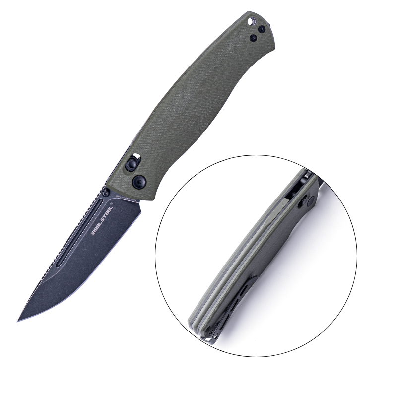 RSK Pathfinder Folder | Flat grind | Bushcraft – Real Steel Knives